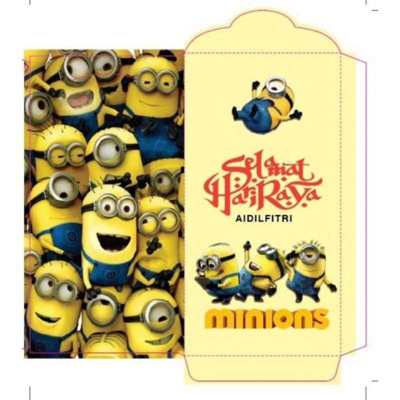 Sampul Duit Raya / Angpau (Cartoon design 2022 & 2023) | Shopee Malaysia