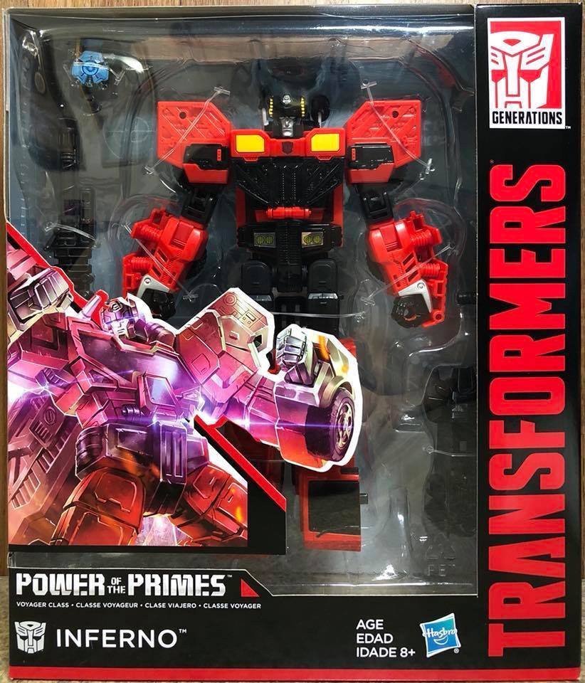 Hasbro Transformers POTP Power of the Primes Voyager Class Inferno ...