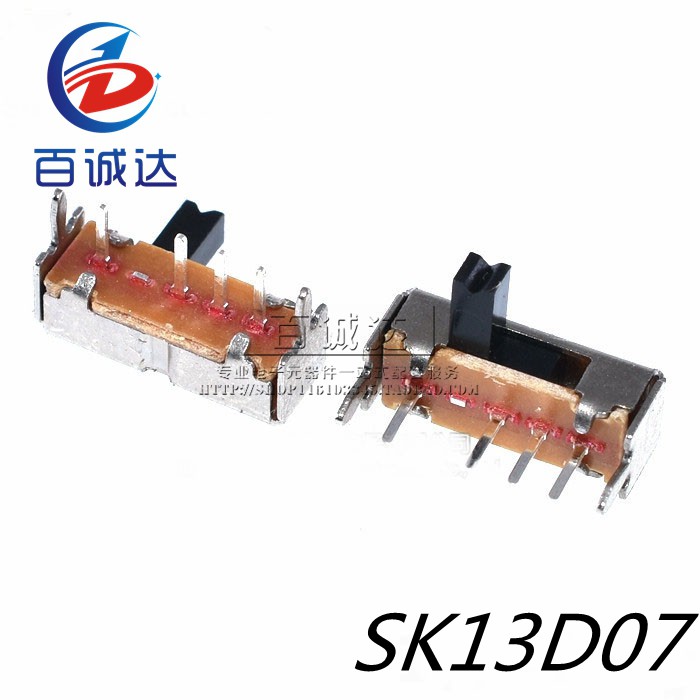 Slide Switch SS12D00 SS12D10 SS12D11 3pin 1P2T 2 Position toggle switch ...
