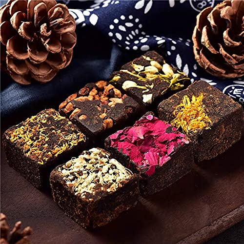 Mix Flavor Rock Sugar Honey Tea Brown Sugar Ginger Tea Cube 20g Ancient ...