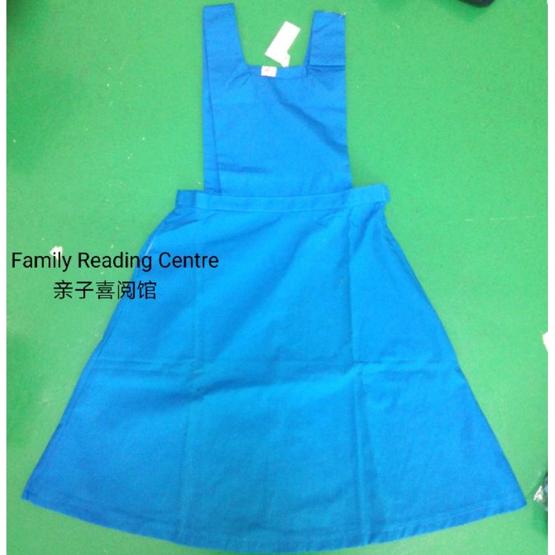 Pinafore Girls Secondary School Uniform SMK 女生中学蓝裙校裙 | Shopee Malaysia