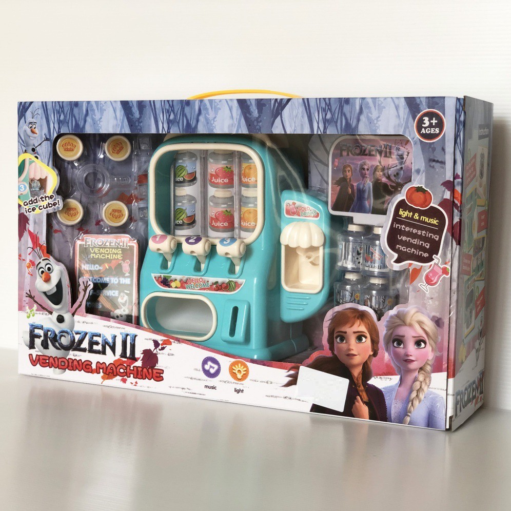 GKIDS C668-16 Disney Frozen 2 Vending Machine Model Kids Toy - Water ...