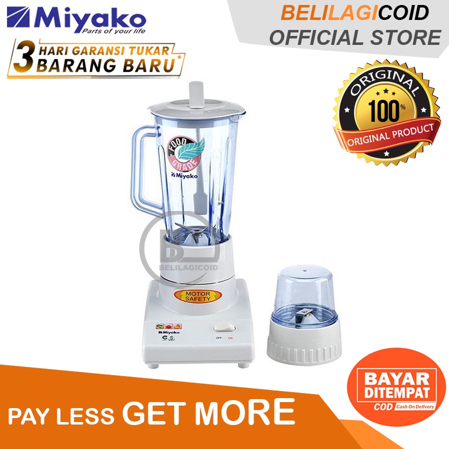 Miyako Plastic Blender 2in1 BL 101 PL / Blender Miyako ORIGINAL BL ...