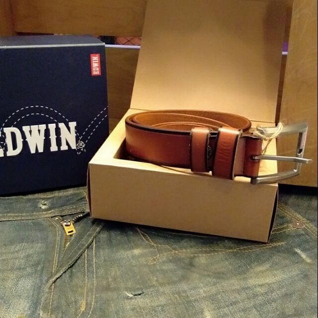 [ORIGINAL] EDWIN LEATHER BELT ( EBT35063 ) | Shopee Malaysia