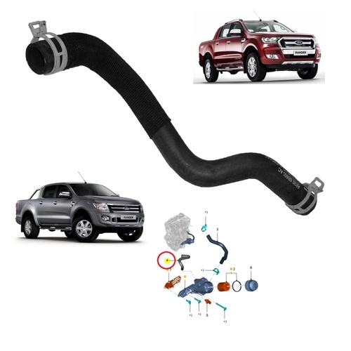 FORD RANGER T6 / T7 / T8 / MAZDA BT50 - 2.2cc (GENUINE) HOSE OIL COOLER OUTLET - AB39-6B-850CB ...