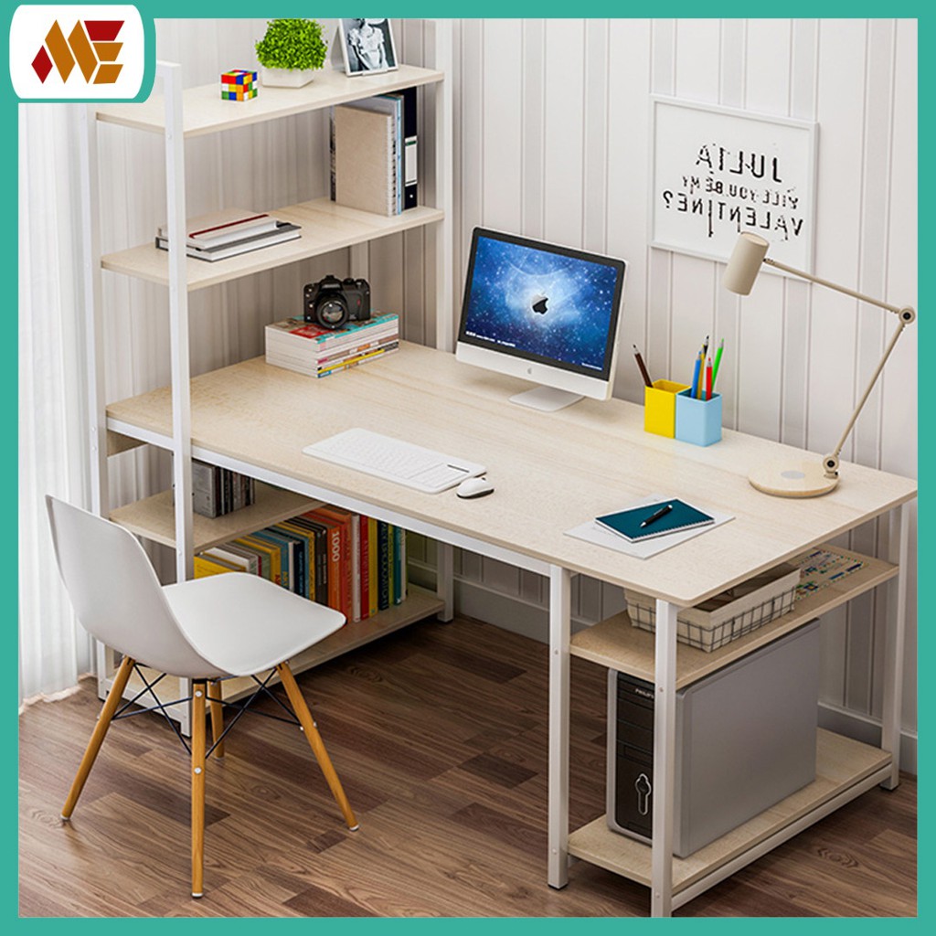 3 Tiers Computer Desk Study Table Home Office Table Study Desk Writing ...