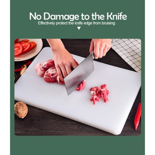 Thick PE Polyethylene Cutting Board White Chopping Block Household ...