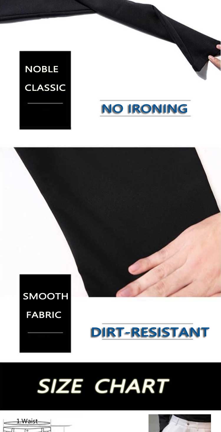 🔥Local Stock🔥 Men's Pants Slim Fit Korean Trousers Business Casual ...