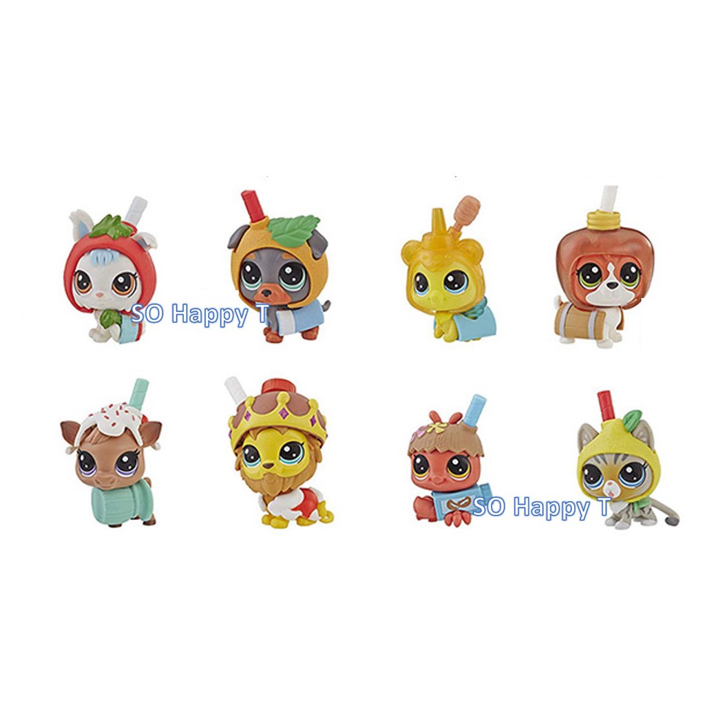 Little Pet Shops LPS Figurine Set / Cake Topper (8pcs) | Shopee Malaysia