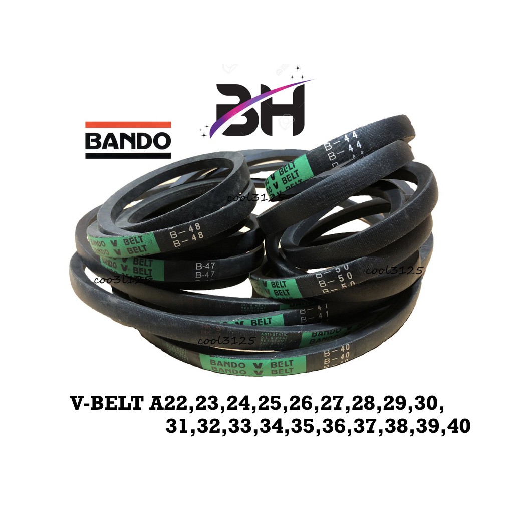 BANDO V BELT (100% ORIGINAL) A22,A23,A24,A25,A26,A27,A28,A29,A30,A31 ...