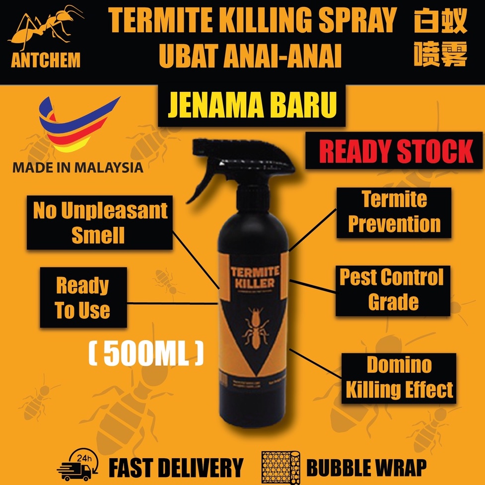 500ML Ubat Anai-Anai Berkesan / Termite Killer / /Insect Killing Spray/ Penyembur Serangga 白蚁药 ...