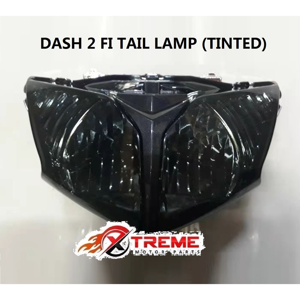 HONDA DASH110 V2 NEW DASH 2 FI FUEL INJECTION HEAD LAMP LIGHT ASSY SET CLEAR / TINTED | Shopee ...