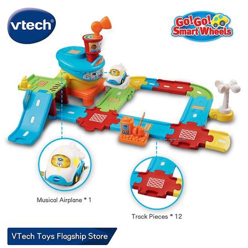 (clearance) VTech Airport Playset GO! GO! Smart Wheels Toys Vehicle ...