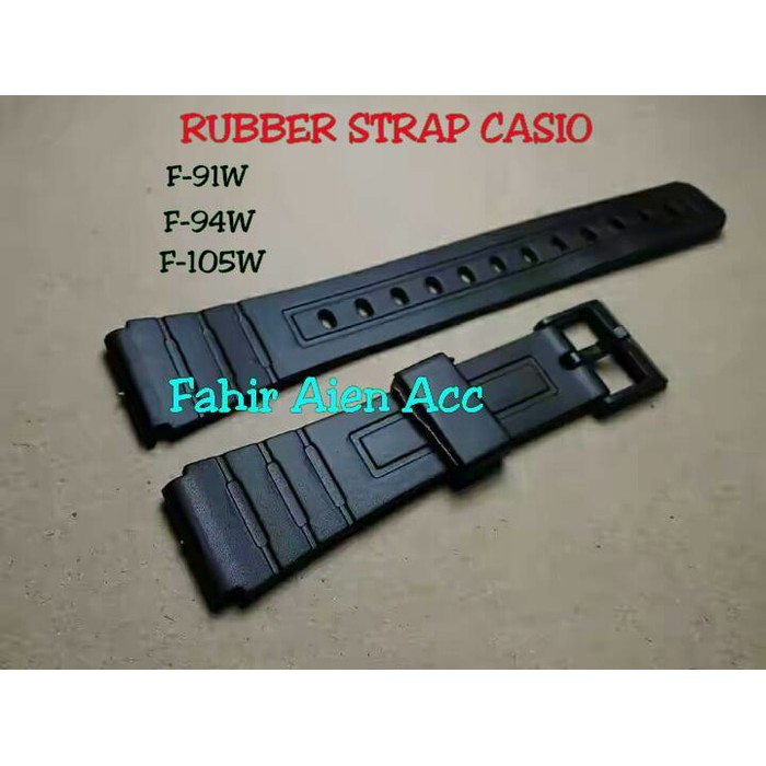 Casio F-91W WATCH STRAP RUBBER STRAP F91W WATCH STRAP | Shopee Malaysia