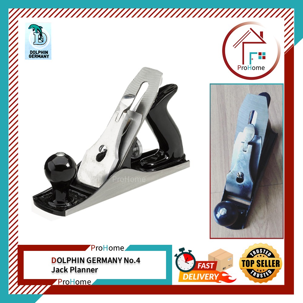 DOLPHIN Heavy Duty Jack Plane / Wood Plane (NO.4) /Ketam Kayu | Shopee ...