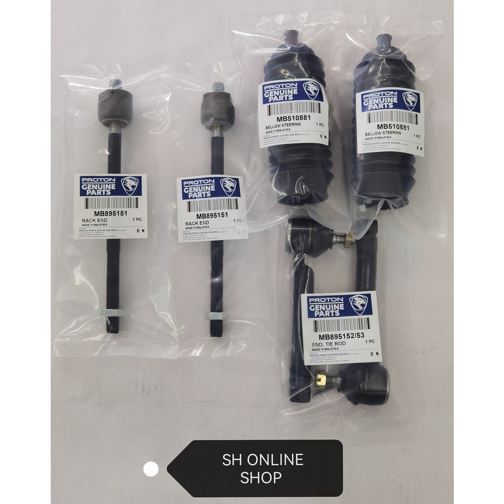 Tie Rod End+Rack End+Steering Boot Cover (OEM) for Proton Exora CPS ...