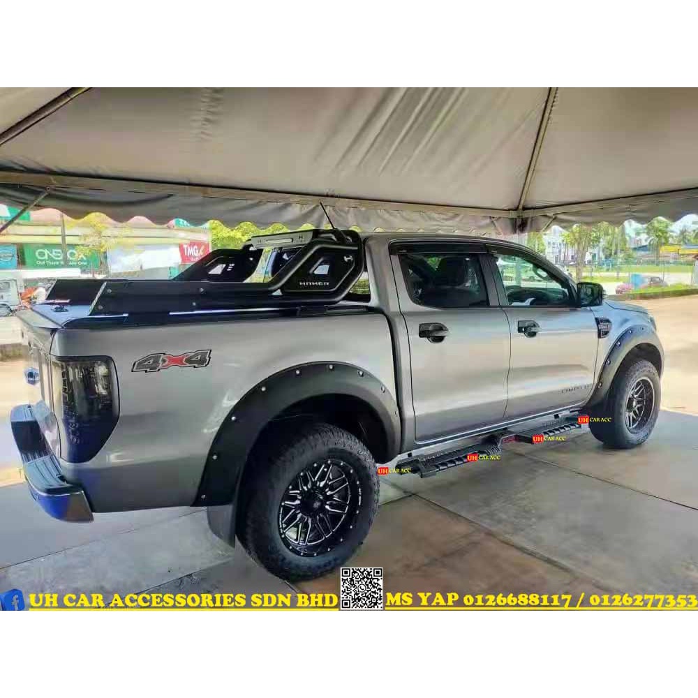 FORD RANGER T6 T7 T8 WILDTRAK RAPTOR SAFIR V1 SIDE DOOR STEP RUNNING ...