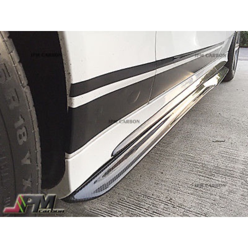 Mercedes Benz w205 psm carbon fiber side lip skirt diffuser cover trim ...