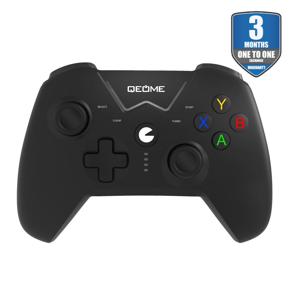 QEOME NS-90803 Smartphone Game Controller Wireless Bluetooth Gamepad ...