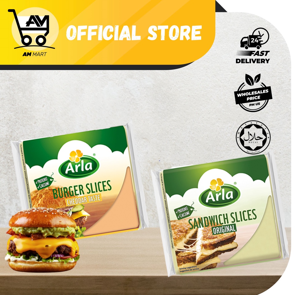 🌙RAYA SALE ARLA CHEESE SLICES 10s CHEDDAR | ORIGINAL #200g (HALAL ...