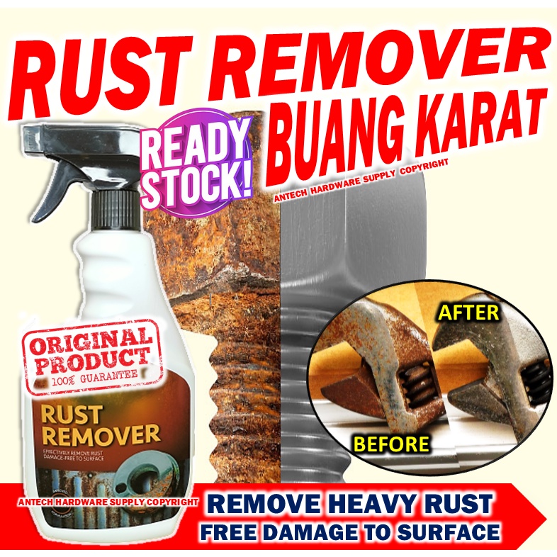 Super Heavy Duty Rust Remover Solution/Hilang Karat/Buang Karat/Rust ...