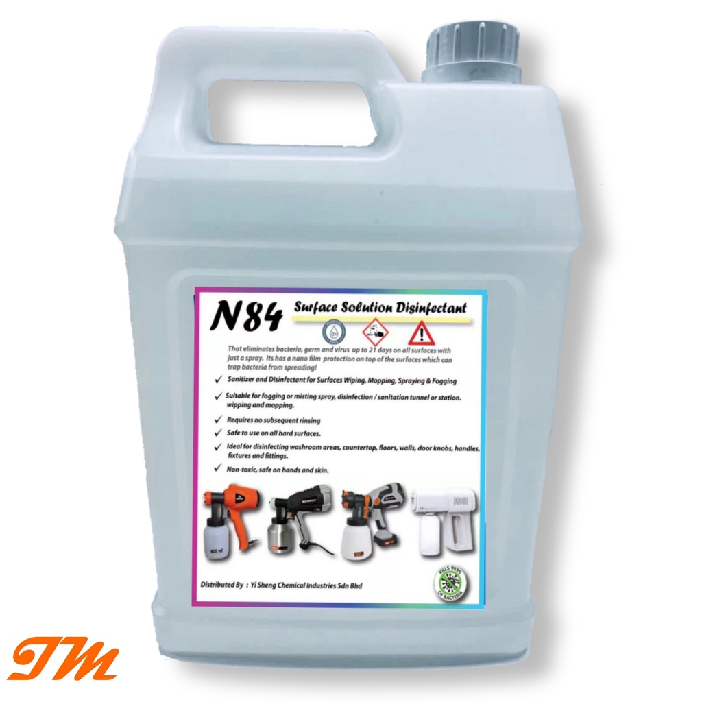 N84 Surface Solution Disinfectant 5 Litre | Shopee Malaysia