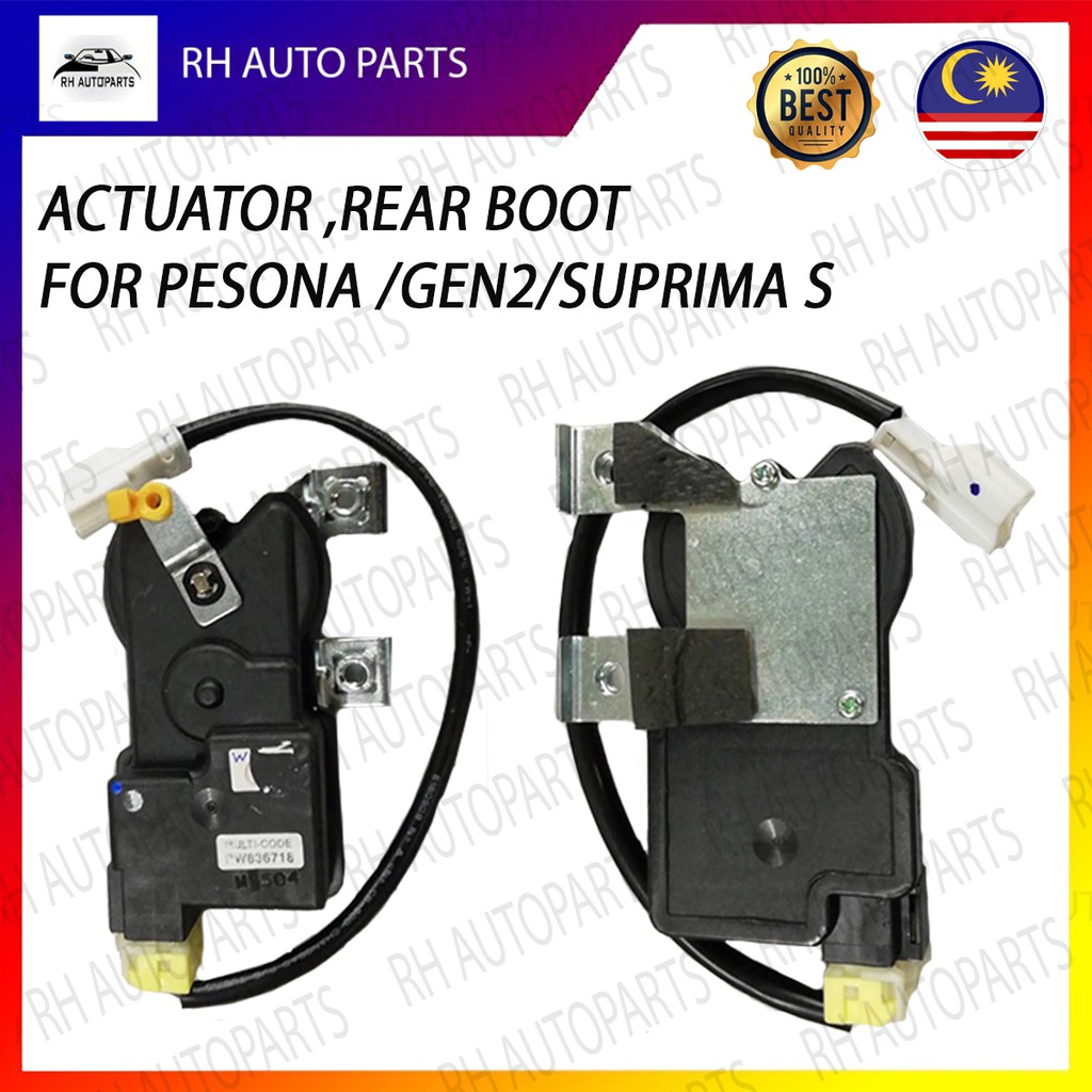 Proton Persona Gen 2 Suprima S Rear Boot Bonnet Actuator PW897015 Lock ...