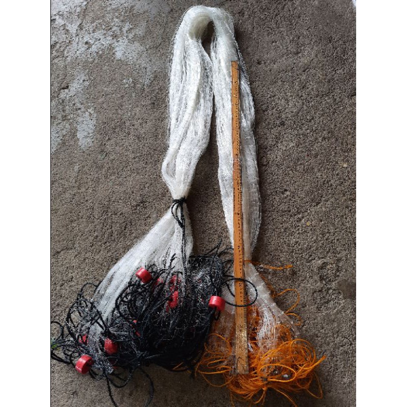 Pukat Jaring Tangsi 2" & 2 1/4" Siap Guna Local Made Fishing Net ...