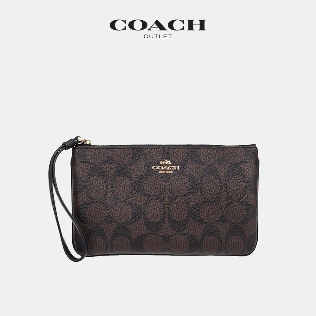 COACH/Coach handbags PVC ladies fashion printed coin purse | Shopee ...