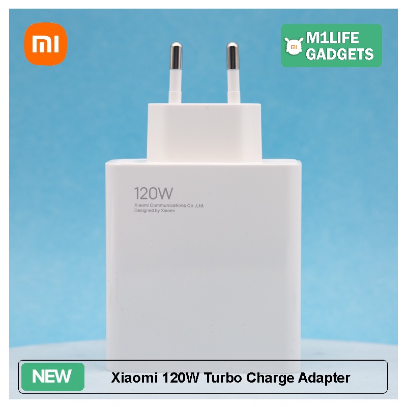 Xiaomi 120W Charger Original 6A Turbo Charge Fast Charger Adapter ...