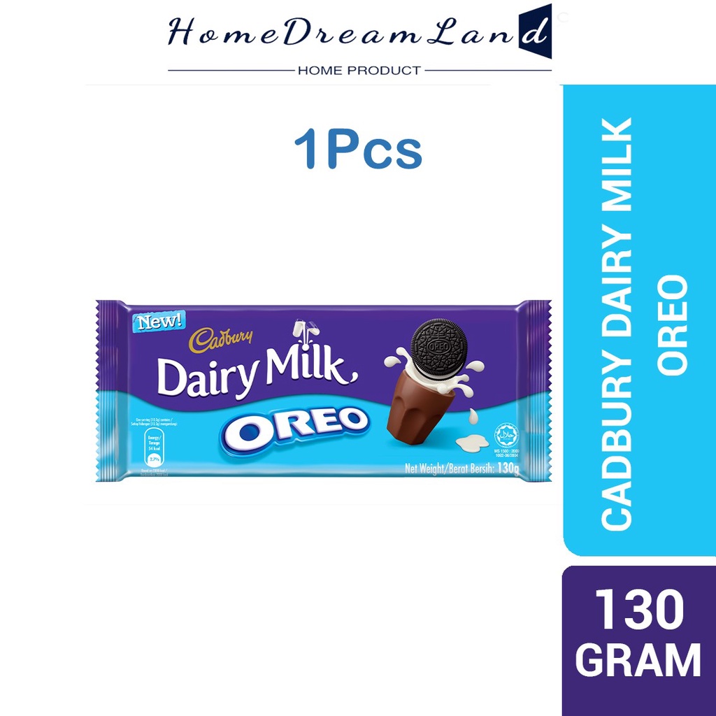 Cadbury Dairy Milk Chocolate Oreo 40G(3Pcs)/60G/130G/150G(Doybag 10 ...