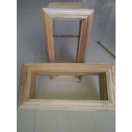 KAYU Teak WOOD LOSTER 15 x 30 x 13cm 2MM THICK STANDARD SIZE | Shopee ...