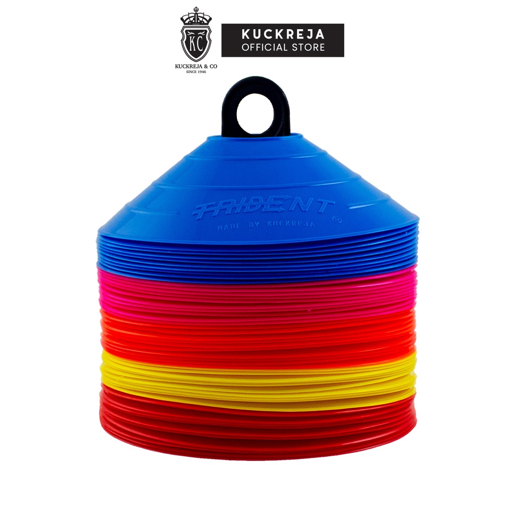 Trident Premium Disco Cone Set – 50 Pieces (Multicolour) | Shopee Malaysia