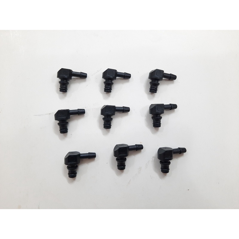 New Common Rail Injector Return Flow L-Joint Connector Steel Type - One ...