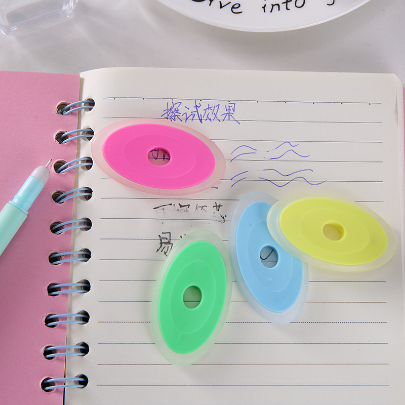 1PC Erasable pen eraser special rubber for pupils' friction Silicone ...