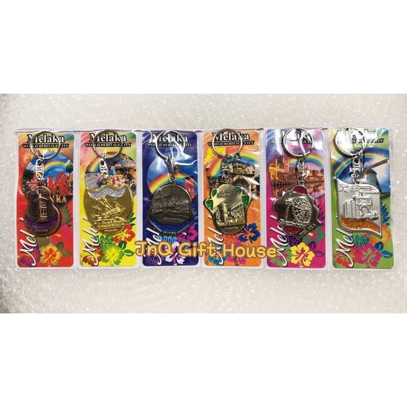 [READY STOCK🇲🇾] Keychain 6 in 1 Melaka Kula Lumpur KLCC Keychain Melaka ...