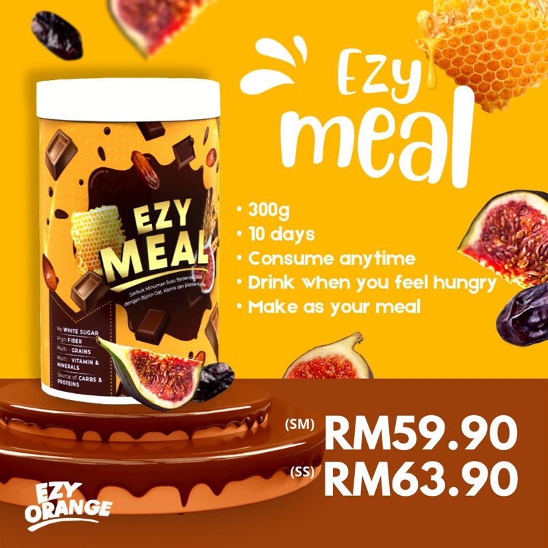 EZY MEAL 🎁 COKLAT SEDAP EZY BENGKUNG EZY ORANGE | Shopee Malaysia