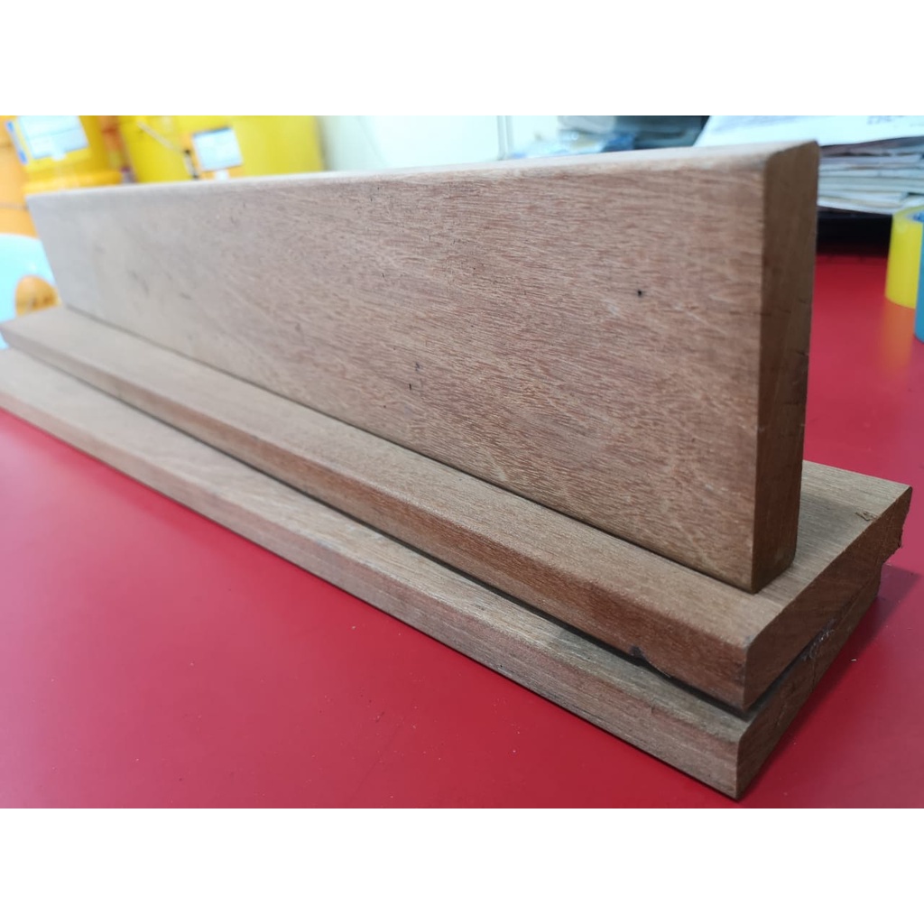 17mm x 90mm Resak Plane Hard wood Timber (Highend Quality) | Shopee ...