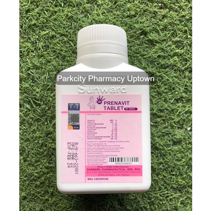 Sunward Prenavit 180s 6363 | Shopee Malaysia