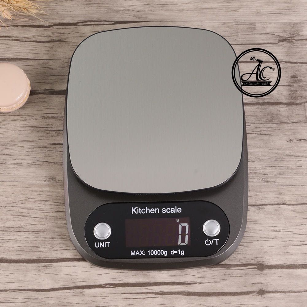 10kgx1g Kitchen Scale Digital LCD High Precision Kitchen Weighing Scale Balance Electronic Food ...