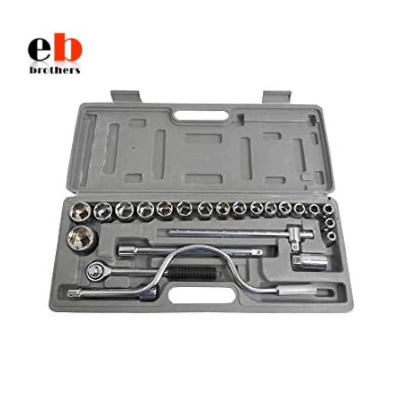 ZHONGXIN 24 Pcs Multipurpose Combination Socket Wrench Set