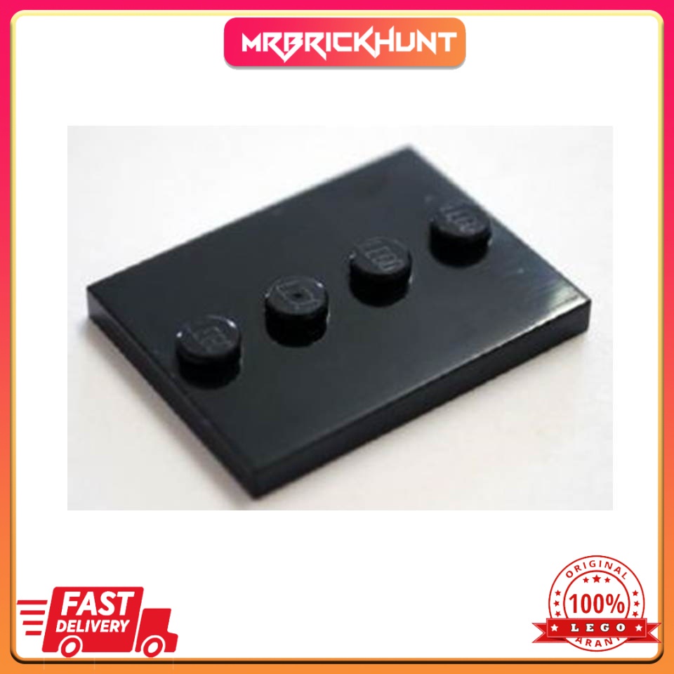 [MrBrickHunt] Lego Accessory Part - Minifigure Baseplate 3x4 | Block ...