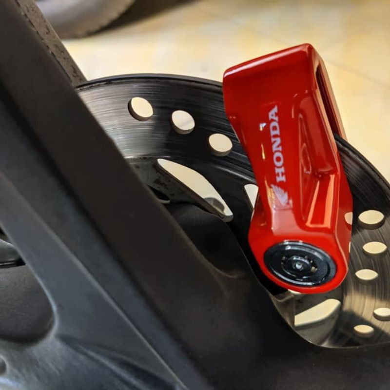 Original Honda disc padlock | Shopee Malaysia