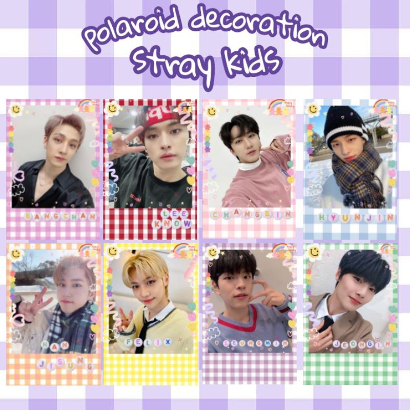 Polaroid Decoration Stray Kids | Shopee Malaysia