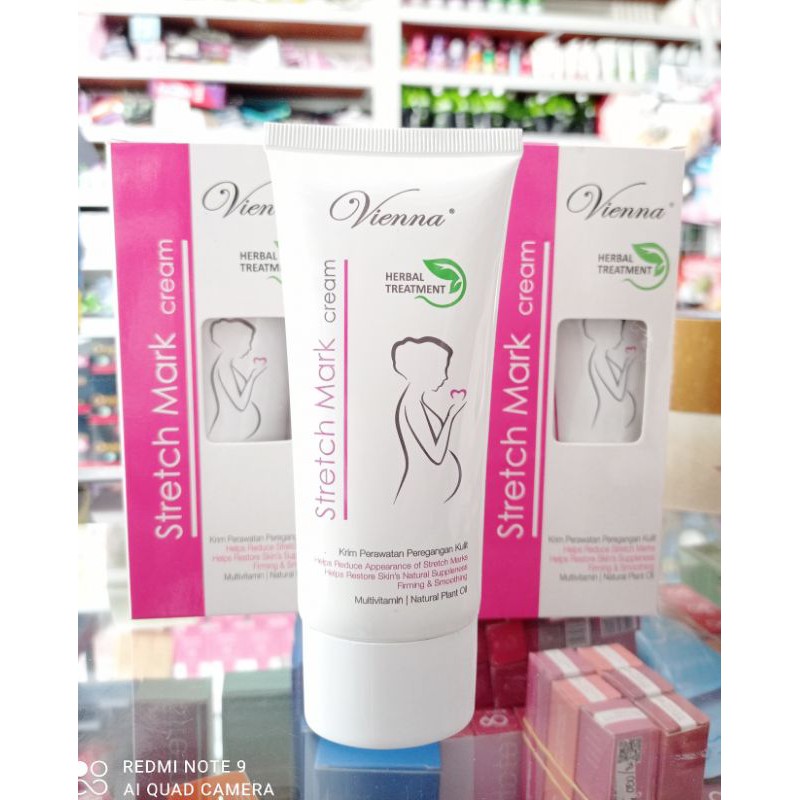 Vienna Stretch Mark Cream 80ml box, sachet 30 ml | Buttock cream / butt ...