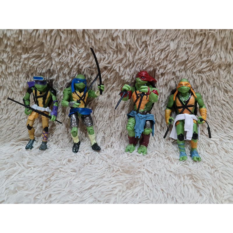 Ninja turtle figure set with lightning | Shopee Malaysia