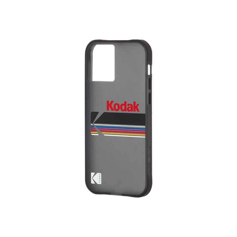 Case Mate Kodak For iPhone 12 Series - Matte Black / Shiny Black Logo ...