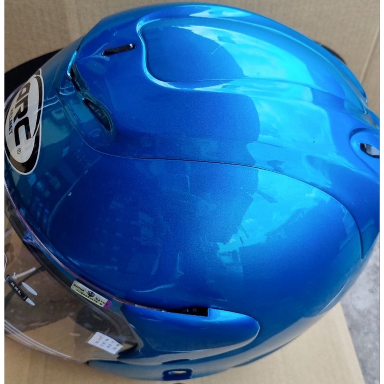 ARC RITZ HELMET ORIGINAL BLACK LEMON GREEN DEEP BLUE ORANGE OREN PINK ...