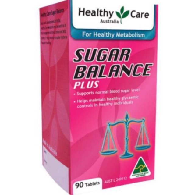 Healthy Care Sugar Balance Plus (90 tablets) | Shopee Malaysia