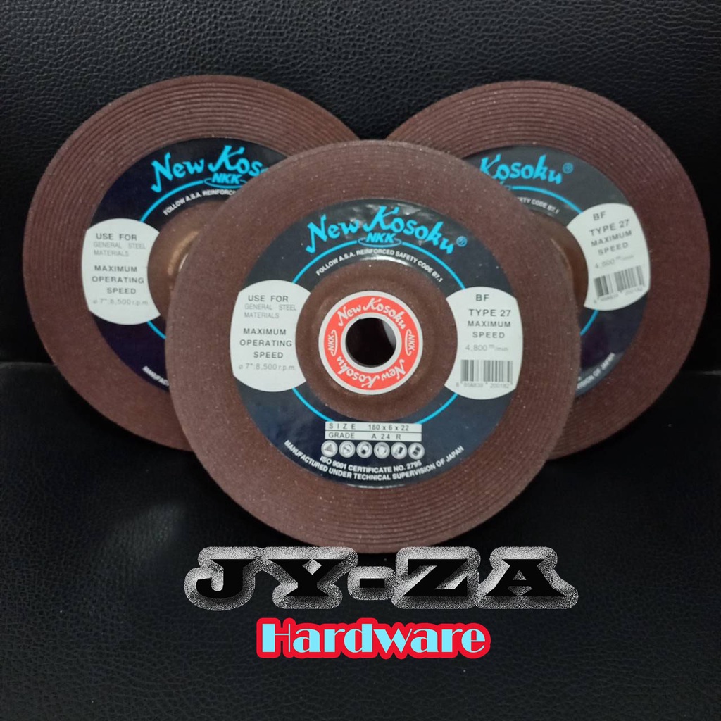 NKK Steel Grinding Disc 7 Inches Thickness 6 Mm. | Shopee Malaysia